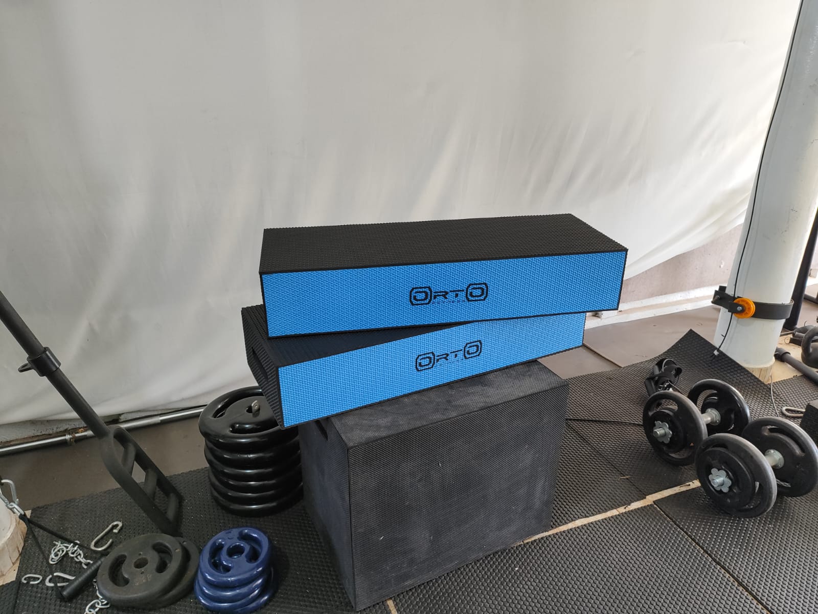 Step de Madeira com EVA (tam. 15 / 30 / 80) – Orto Fitness